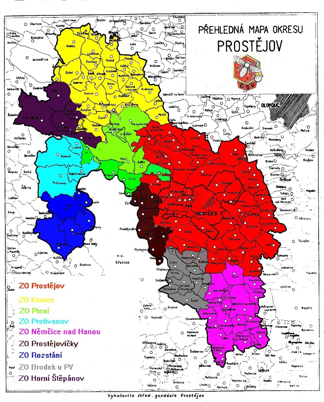 ZO na okese Prostějov :: ČSV Prostějov